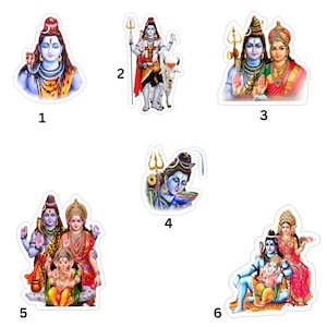 Shiva Stickers, Hindu Gods Stickers, Vinyl Stickers, Laptop Stickers ...