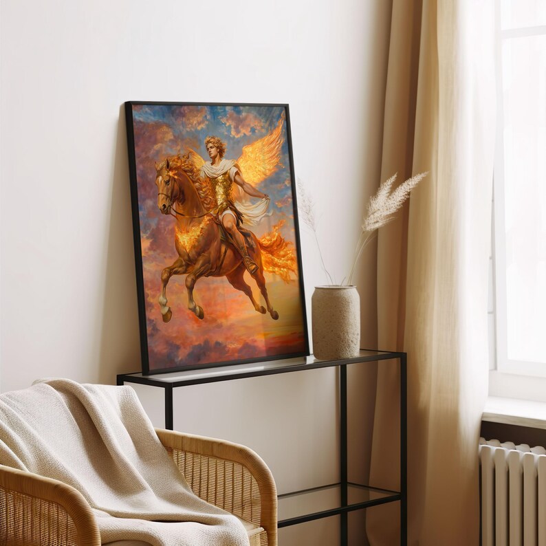 Apollo Wall Art, God of the Sun, Music, Poetry, and Prophecy, Greek ...