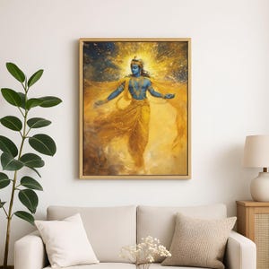 Krishna Art, Lord Krishna, Krishna Painting, Hindu God, Hindu God Wall ...
