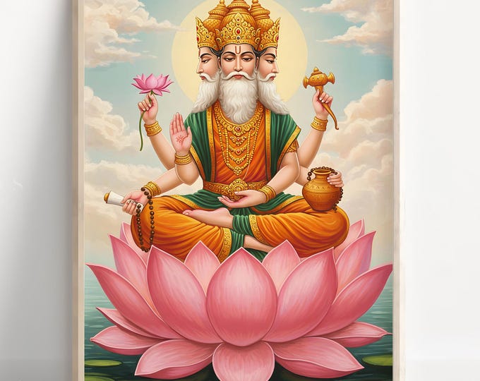 Hindu Goddess Brahmani Maa - Etsy India