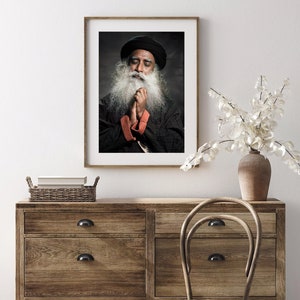 Sadhguru Wall Art, Sadhguru , Sadhguru Picture , Isha Yoga, Poster ...