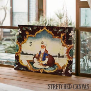 Sikh Art | Guru Amar Das | Third Sikh Guru From 1552 to 1574 | 18th ...