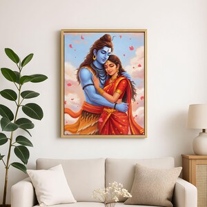 Shiva and Parvati, God Shiva, Parvati, Shiv Parvati Hindu God, Shiv Art ...