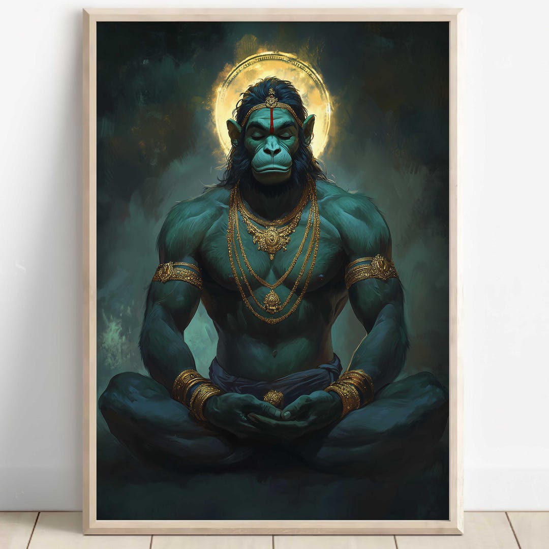 Hanuman Art, Lord Hanuman, Jai Bajarang Bali, Hanuman Art, Hindu God ...