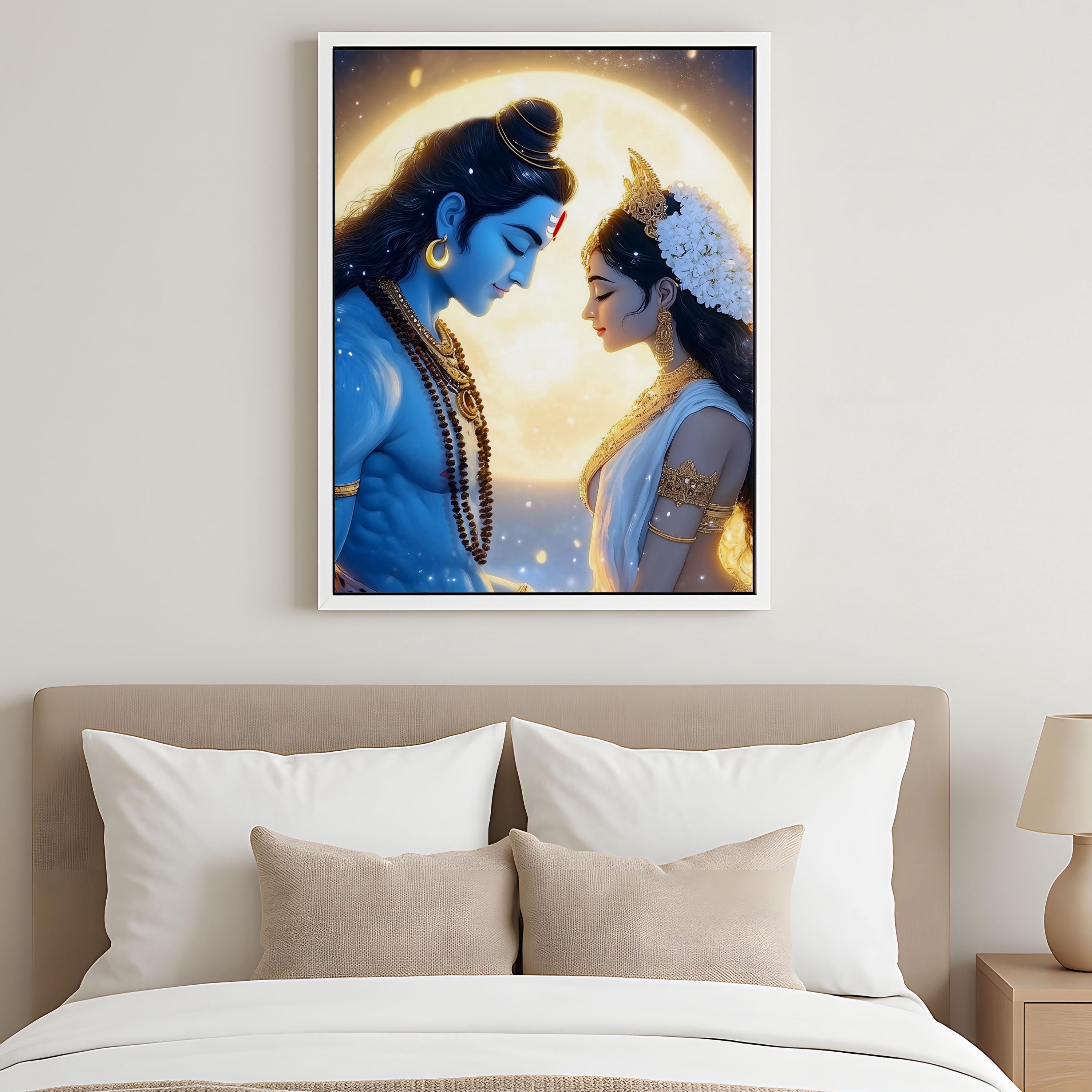 Shiva and Parvati, God Shiva, Parvati, Shiv Parvati Hindu God, Shiv Art ...