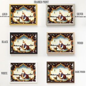 Sikh Art | Guru Amar Das | Third Sikh Guru From 1552 to 1574 | 18th ...