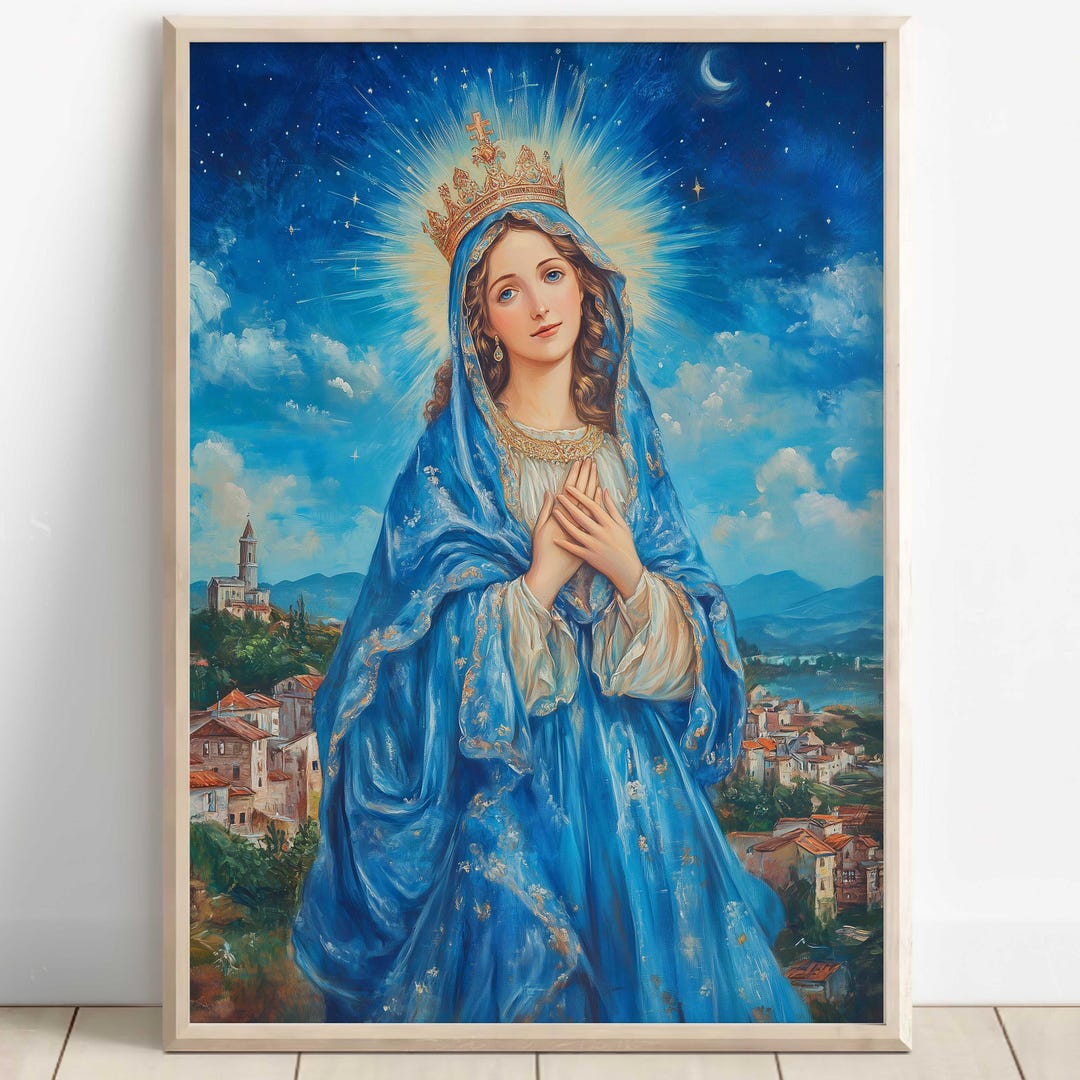 Christian Art, Mother Mary, Mary Mother of Jesus, Modern Christian ...