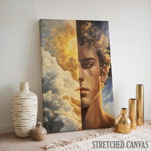 Apollo Wall Art, God of the Sun, Music, Poetry, and Prophecy, Greek ...