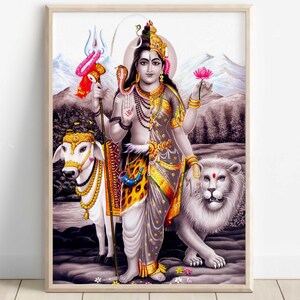 Shiva as ARDHANAREESHWAR (half Male and Half Female), God Shiva, Hindu ...
