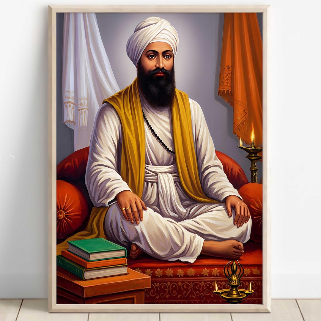 Sikh Art | Guru Angad Dev | Second Sikh Guru From 1539 to 1552 | Sikh ...