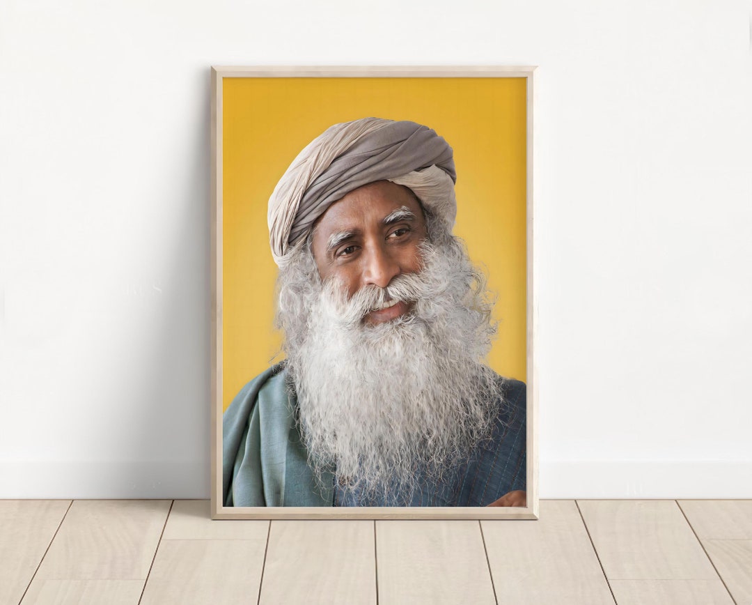 Sadhguru Wall Art, Sadhguru , Sadhguru Picture , Isha Yoga, Poster ...