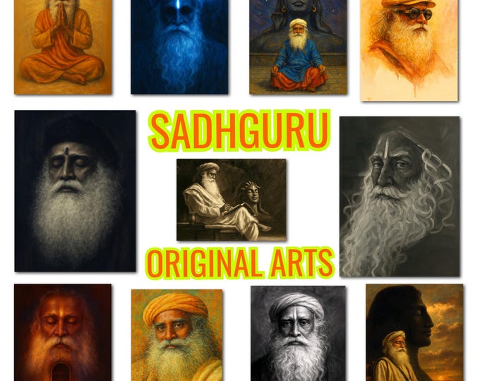 Dhyanalinga Canvas - 'guru's Wish', Isha Yoga, Sadhguru Wall Art ...