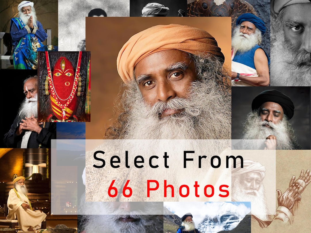 Sadhguru Wall Art, Sadhguru , Sadhguru Picture , Isha Yoga, Isha ...