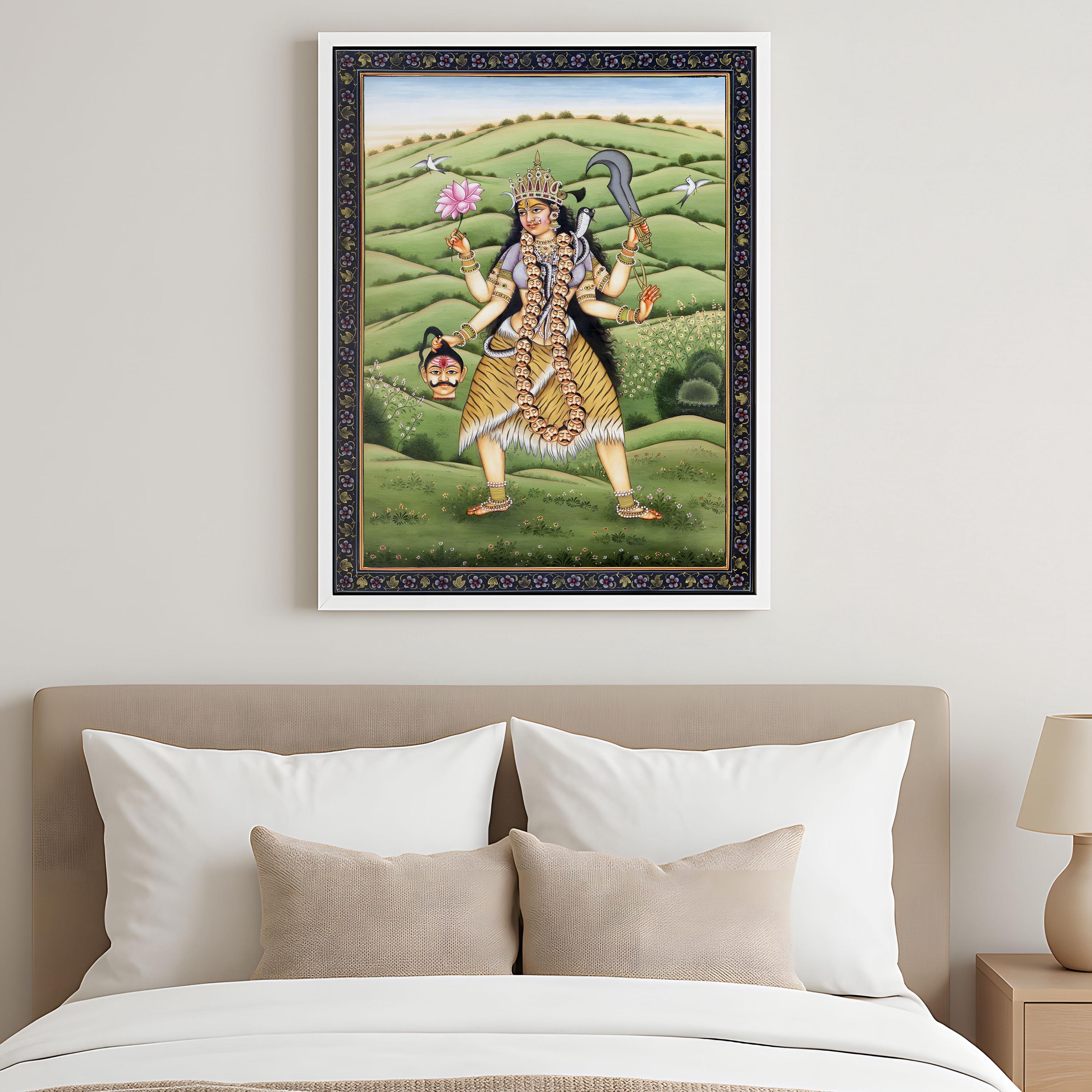 Tara Mahavidya Poster | Hindu Goddess of Compassion Wall Art | Tantric ...