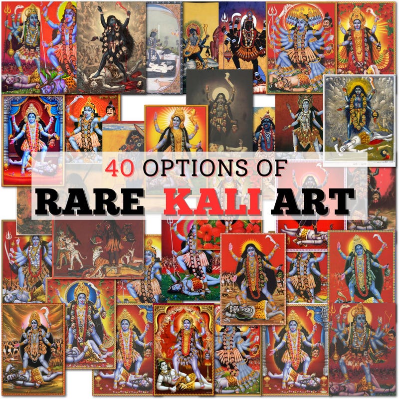 Kali Maa Canvas - Etsy