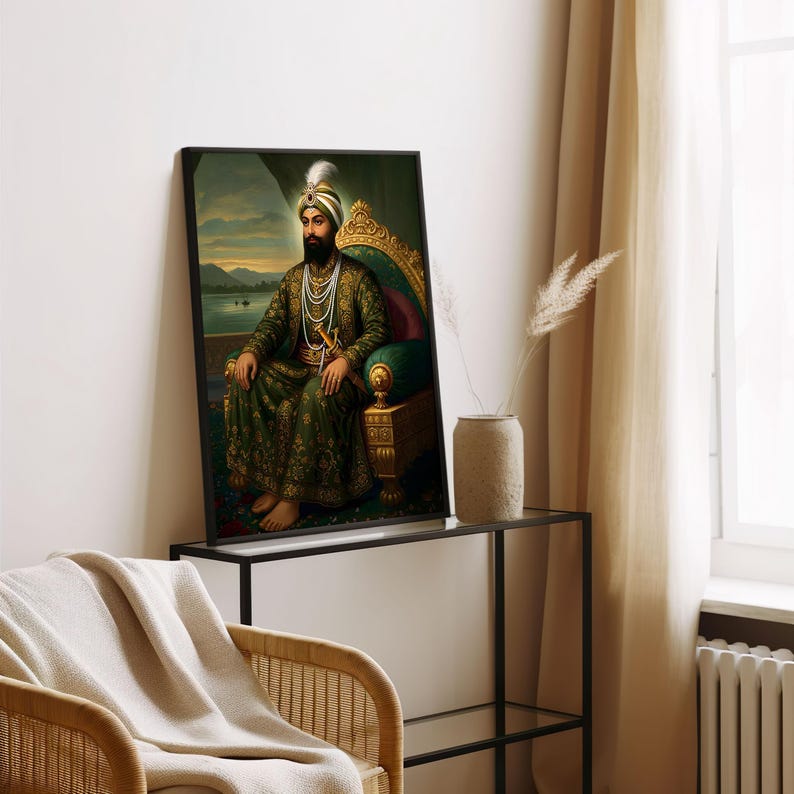 Sikh Art | Guru Gobind Singh | Tenth Sikh Guru From 1675 to 1708 | Sikh ...