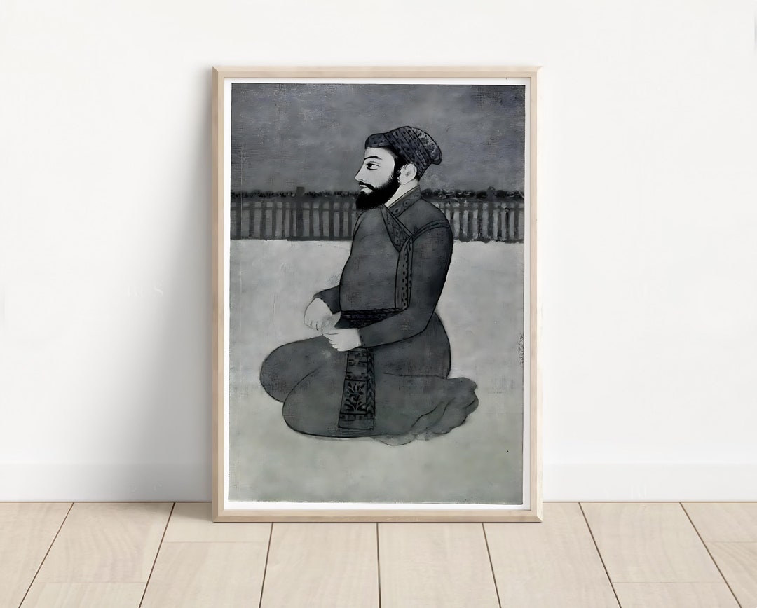Sikh Art Guru Tegh Bahadur Sahib Ninth Sikh Guru From 1665 - Etsy