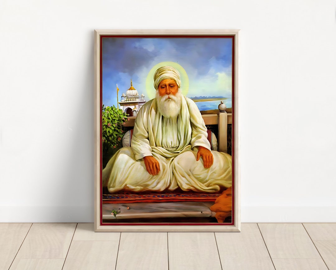 Sikh Art Guru Amar Das Third Sikh Guru From 1552 to 1574 - Etsy
