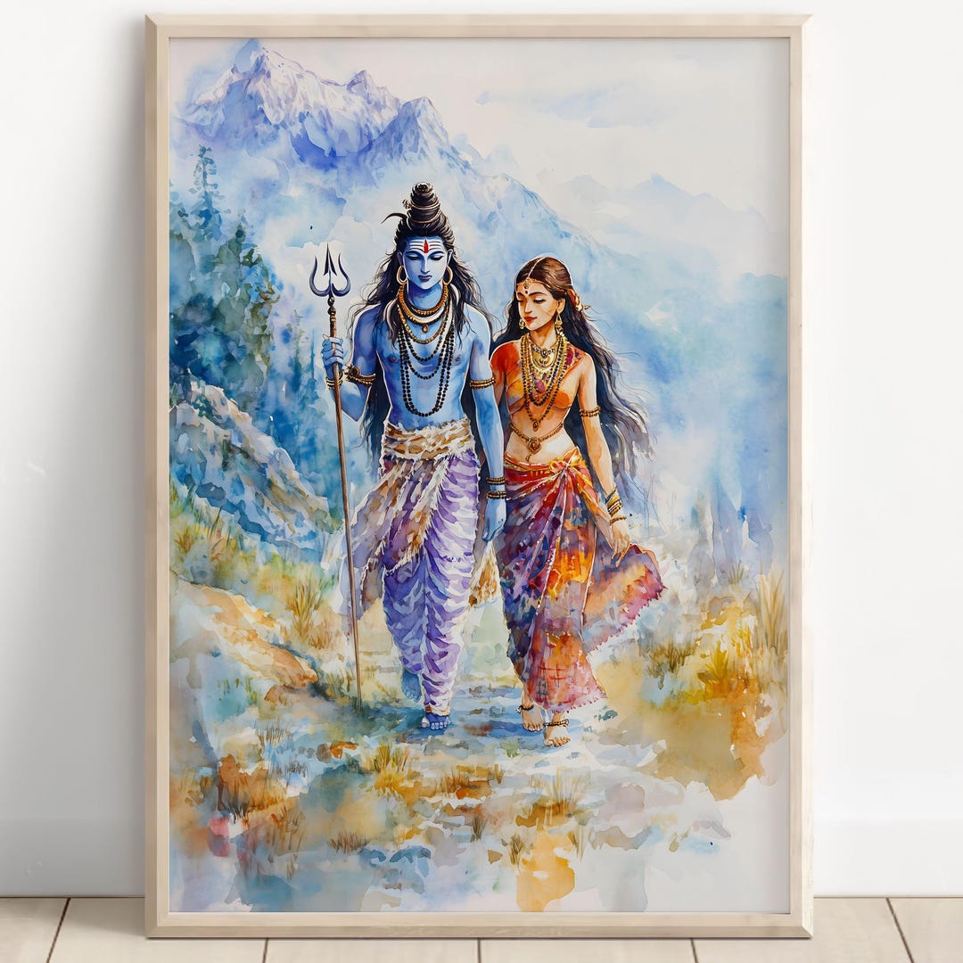 Shiva and Parvati, Shiv Shakti, God Shiva, Parvati, Shiv Parvati, Hindu ...