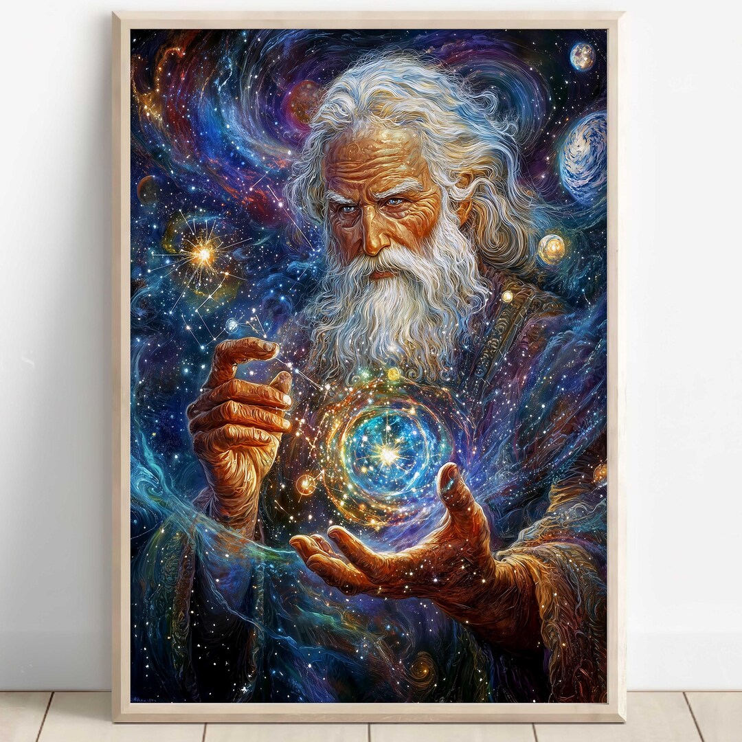 Zeus Wall Art, King of the Gods, Greek Gods Poster, Greek God Decor ...