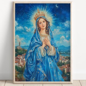 Christian Art, Mother Mary, Mary Mother of Jesus, Modern Christian ...