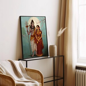 Shiva and Parvati, God Shiva, Parvati, Shiv Parvati Hindu God, Shiv Art ...