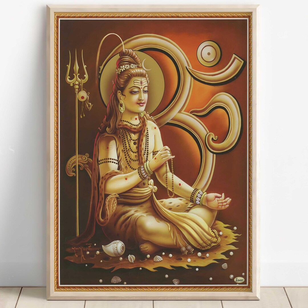 Shiv, God Shiva, Hindu God, Shiv Art, Indian God, Shiva Wall Art, Shiv ...