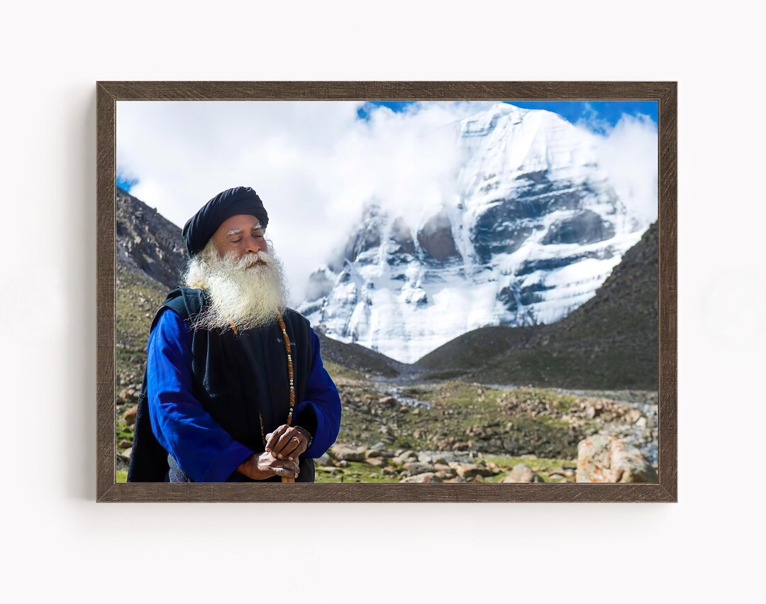Sadhguru Wall Art, Sadhguru , Sadhguru Picture , Isha Yoga, Poster ...