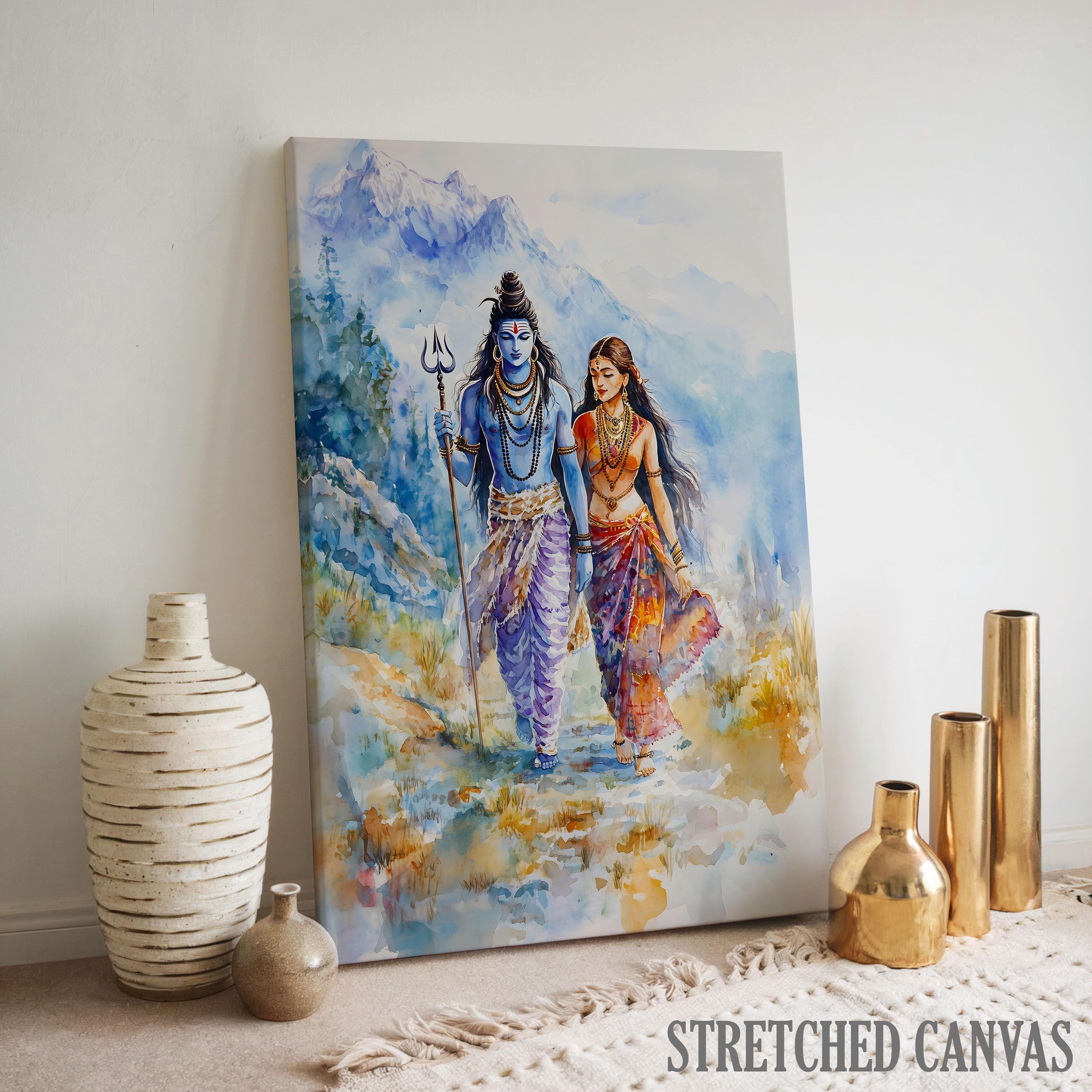 Shiva and Parvati, Shiv Shakti, God Shiva, Parvati, Shiv Parvati, Hindu ...