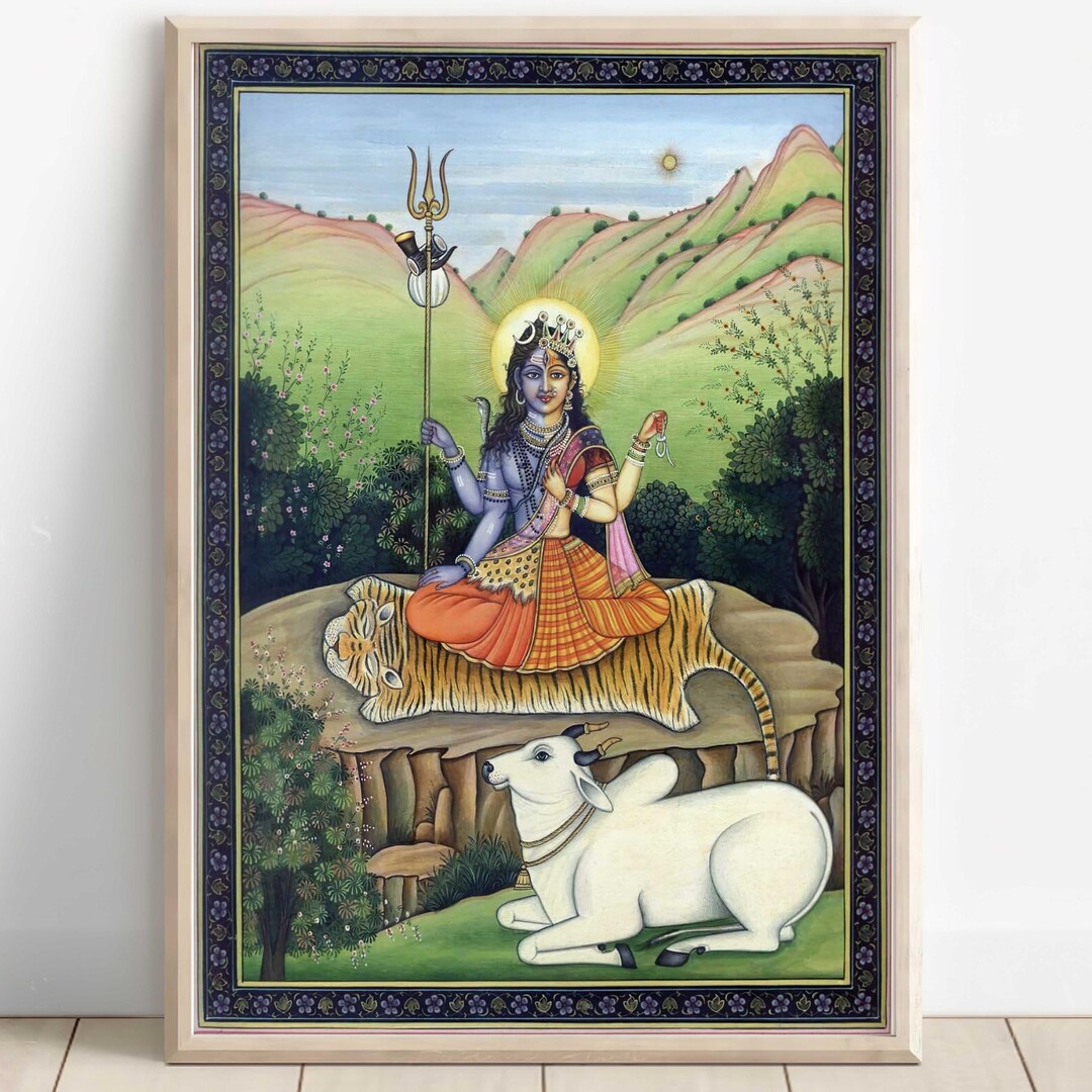 Shiva as ARDHANAREESHWAR half Male and Half Female, God Shiva, Hindu ...