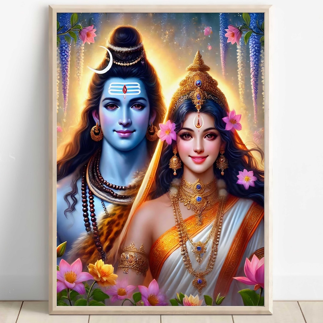 Shiva and Parvati, God Shiva, Parvati, Shiv Parvati Hindu God, Shiv Art ...