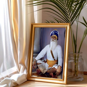 Sikh Art | Baba Deep Singh | Vintage Art | Print | Canvas - Etsy