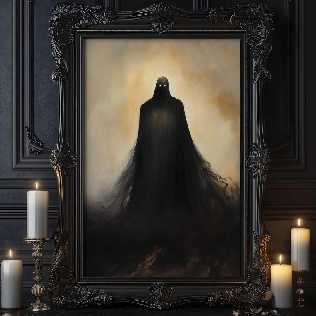 Erebus Wall Art, God of Darkness and Shadow, Greek Gods Poster, Greek ...