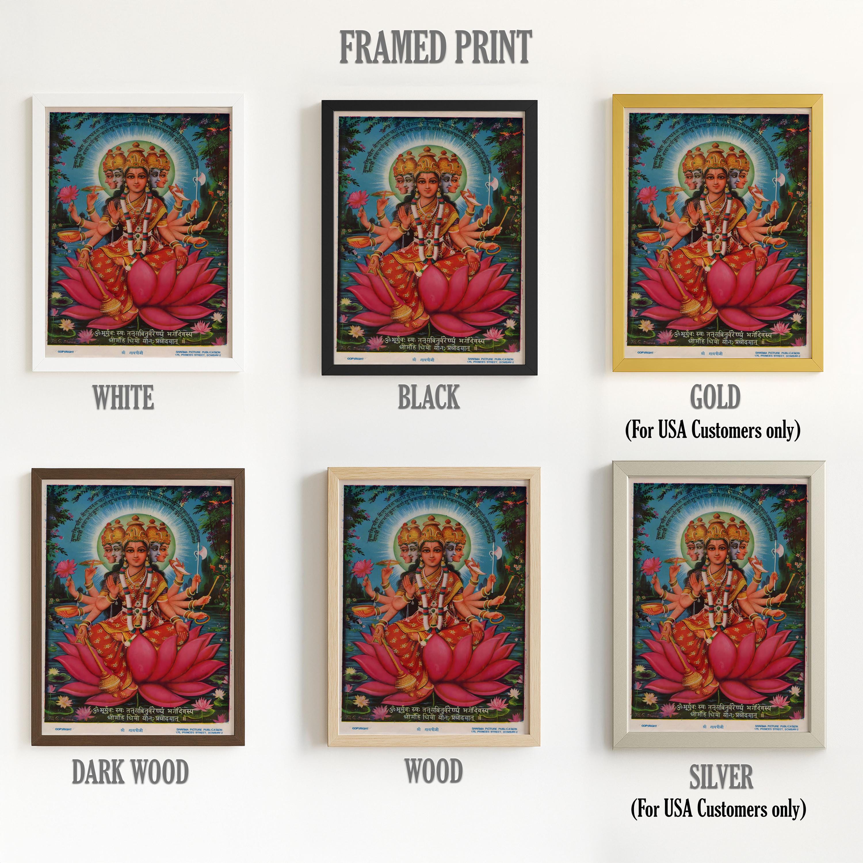Gayatri Mata, Mother of the Vedas, Saraswati, Savitri, Saraswati Art ...