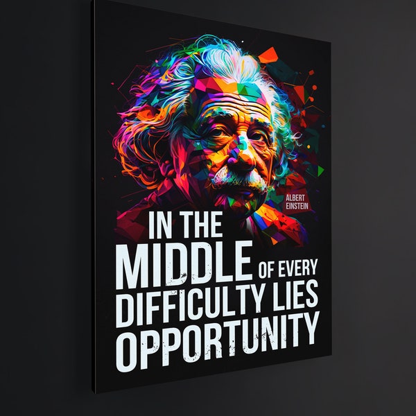 Einstein Poster - Etsy