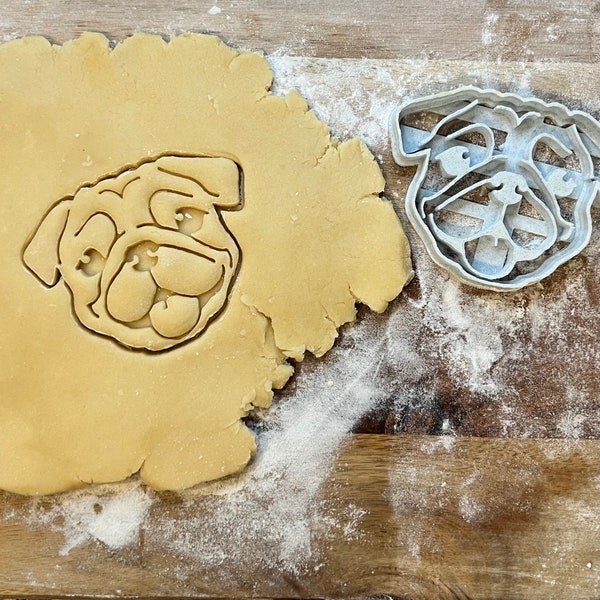 Pug Cookie Cutter - Etsy