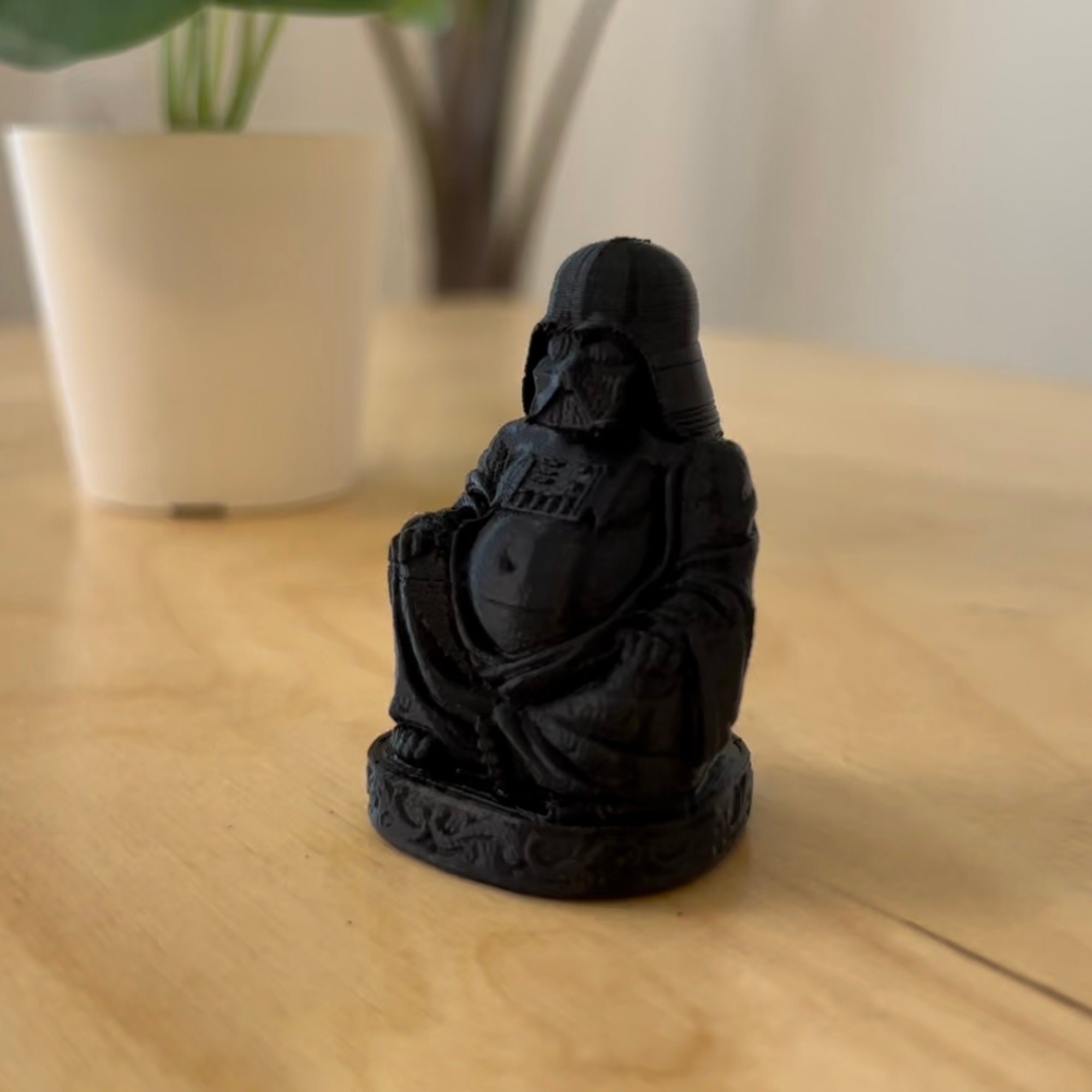 Star Wars Darth Vader Buddha Figurine Statue - Etsy