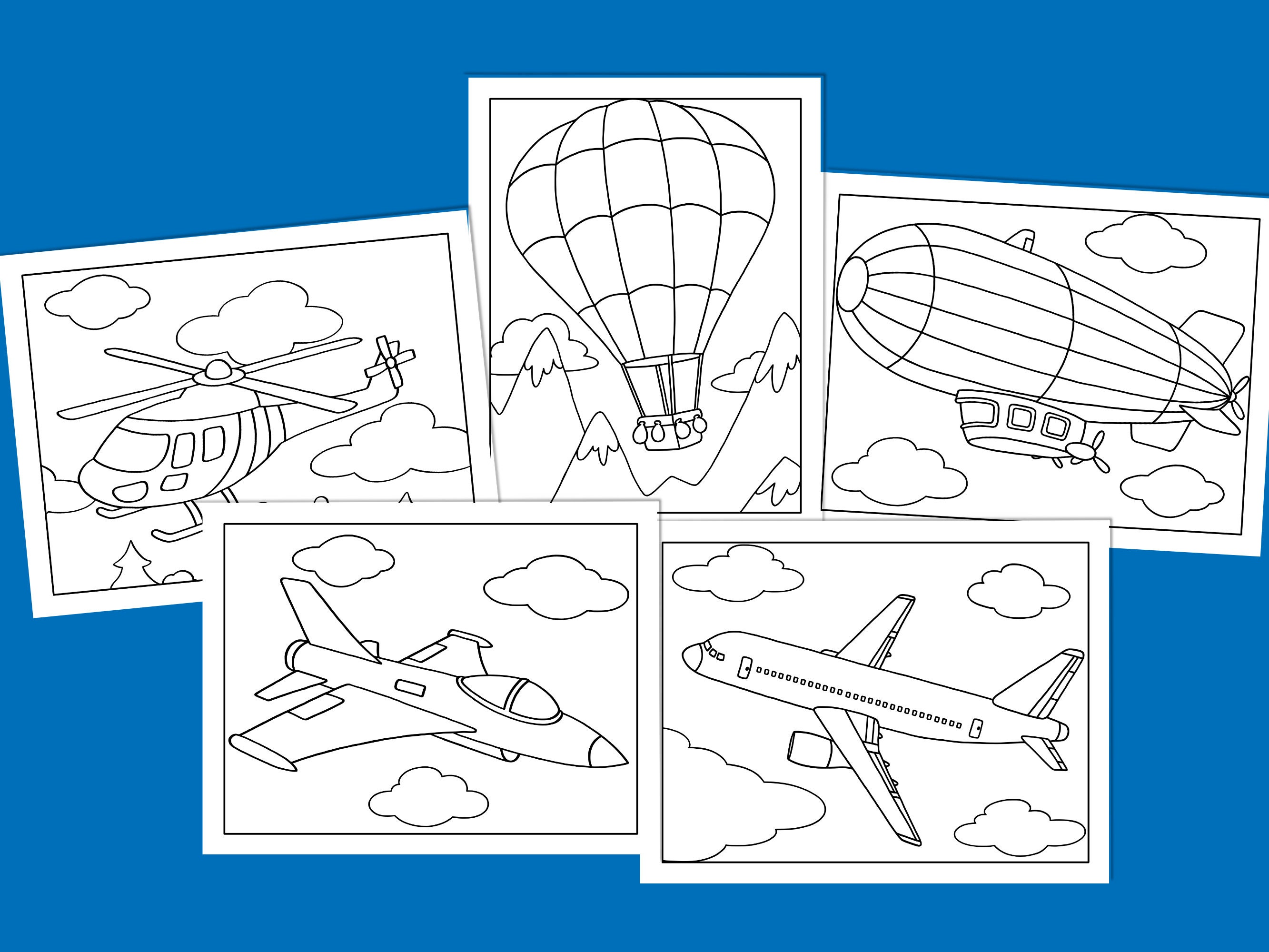 40 Vehicle Coloring Pages for Kids | Printable Transportation Coloring ...