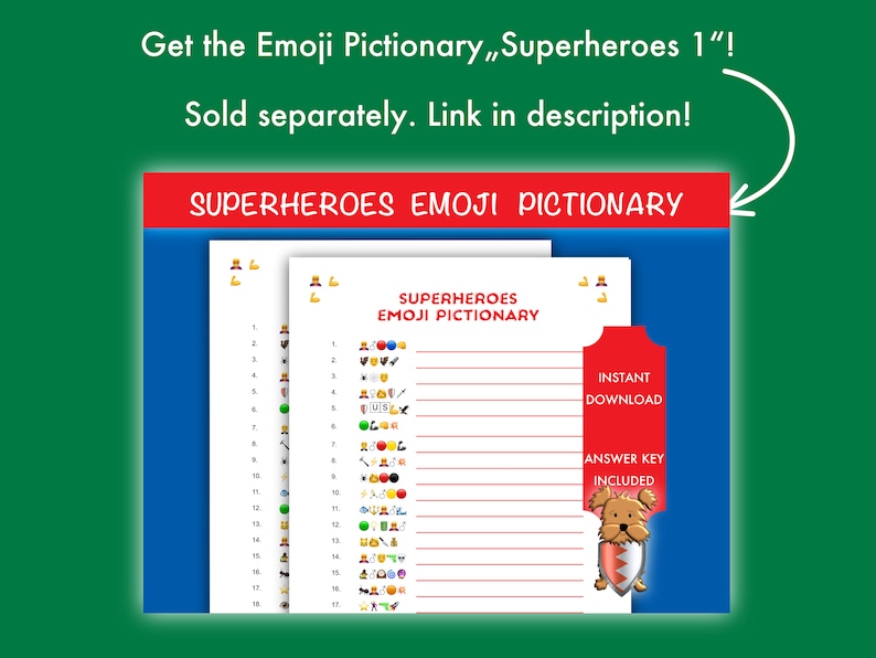 Contes de fées Emoji Pictionary Game | Jeux de soirée pyjama | Jeux ...