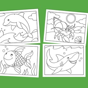 32 Animal Coloring Pages for Kids | Printable Coloring Book for ...