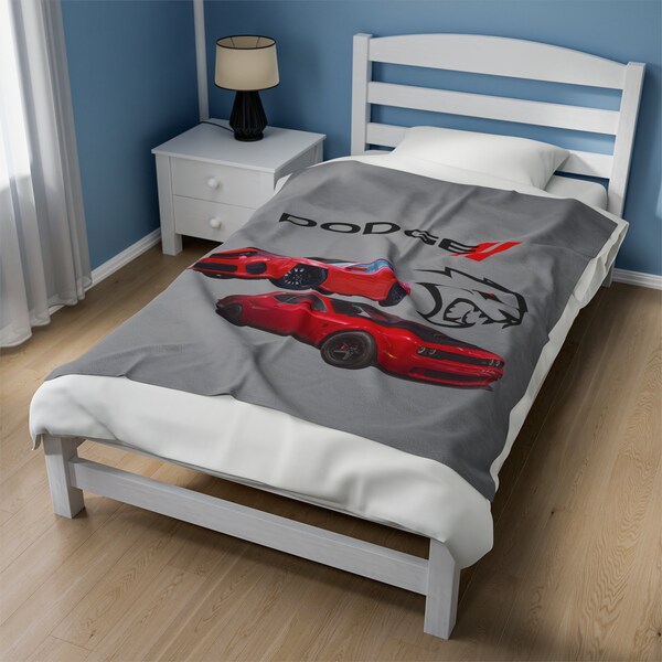 Dodge Hellcat Blanket - Etsy