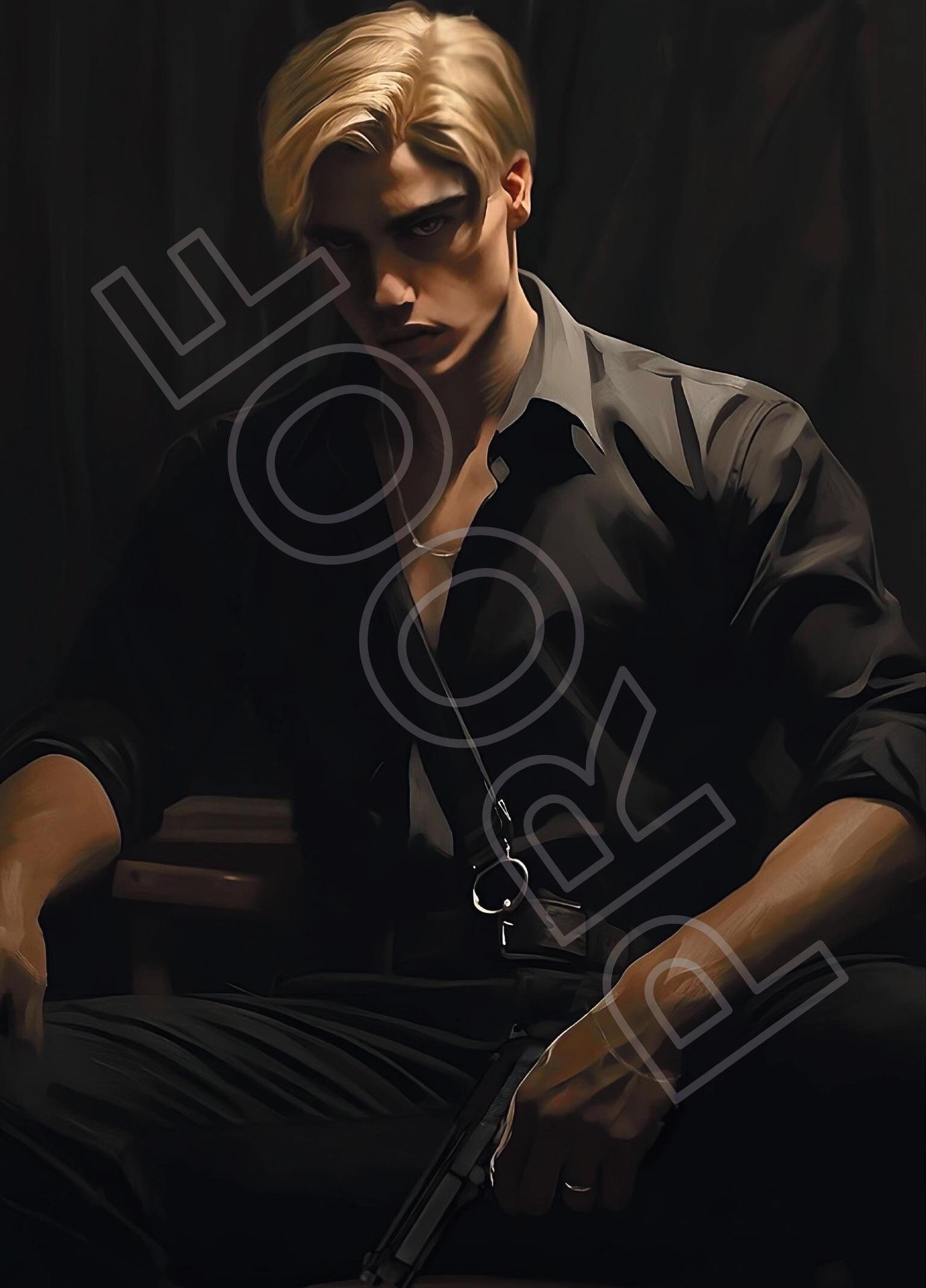 Aaron Warner Dark Side Print - Etsy