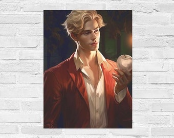 Jacks Blue Hair Photo Print Once Upon A Broken Heart - Etsy