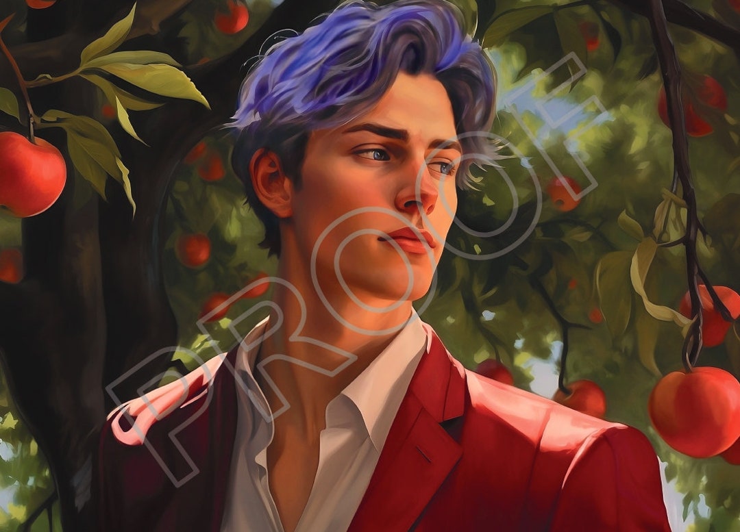 Jacks Blue Hair Photo Print - Once Upon A Broken Heart - Etsy