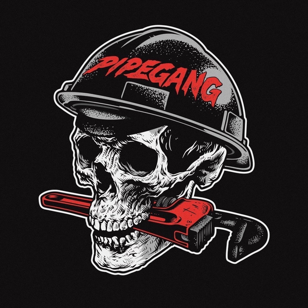 PIPEFITTER Welder, PLUMBER, PIPELINE Hard Hat Stickers, Pipelayer ...