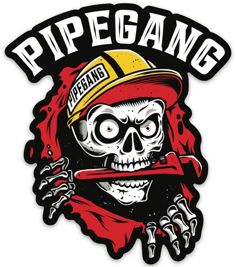 PIPEFITTER Welder, PLUMBER, PIPELINE Hard Hat Stickers | Helmet ...