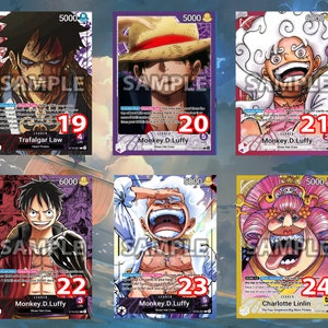 Leader Card | Custom Handmade Anime Trading Cards | TCG - Etsy