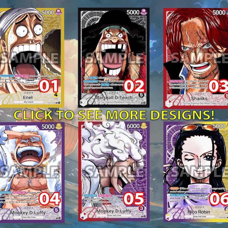Custom Don One Piece Cards - Etsy