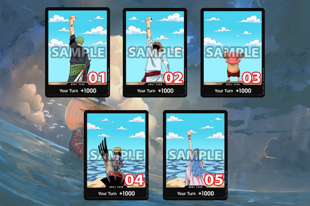 Custom DON!! Card | TCG | Choose From Available Designs or Submit Your ...