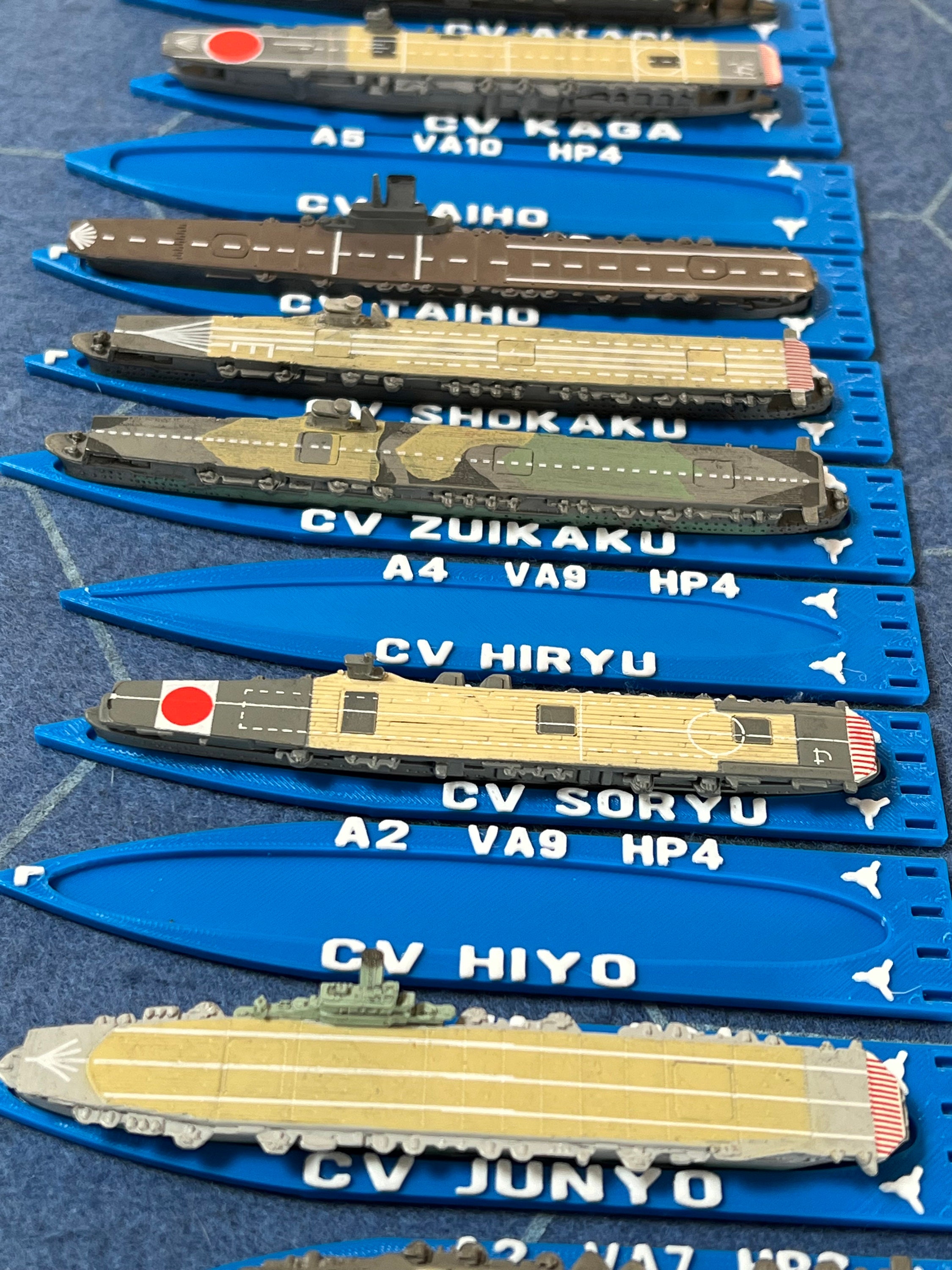 Custom War at Sea Ship Base 3D Printed Carrier Ship Base Tabletop Game ...